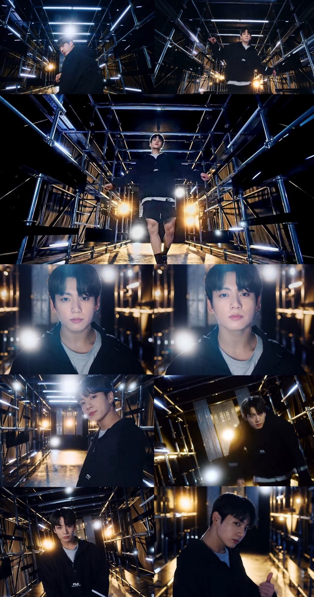 0,001 seconde pour être captivé♥ BTS Jungkook, force virile forte - K ...