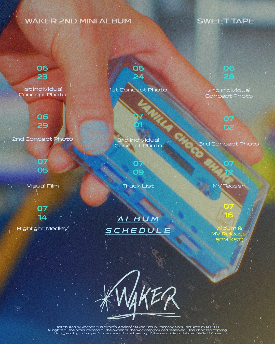 Waker, Exciting Comeback Countdown Begins - Discover Latest K-Pop News ...