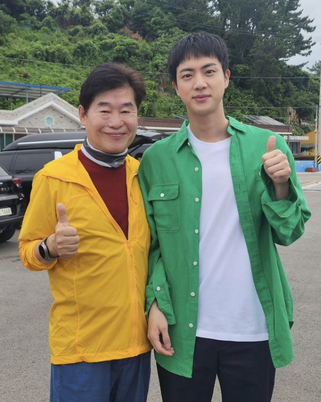 BTS Jin and Chef Lee YeonBok Show Off Their Friendship After Jin's ...