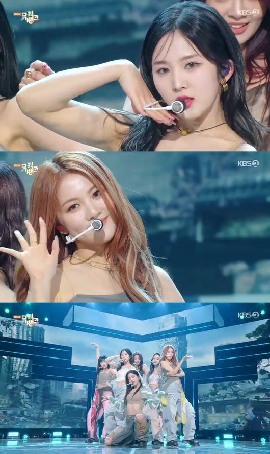 TRI.BE shone like diamonds on stage: Showcased their new song 'Diamond' on KBS2's 'Music Bank ...