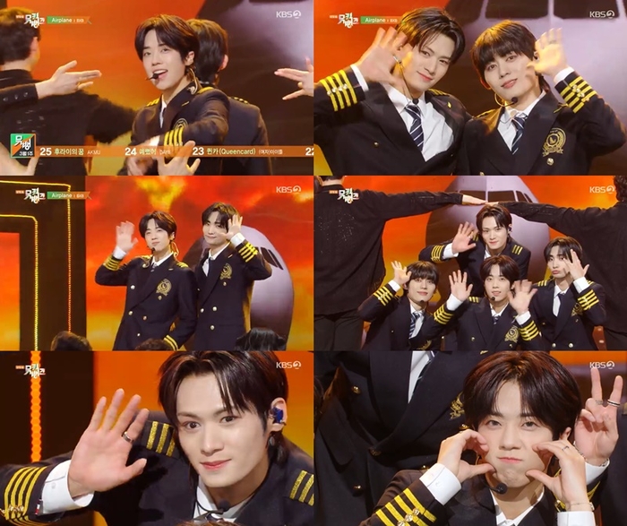 Idol group BXB caught the attention of fans with their dazzling performance of "Airplane," the ...