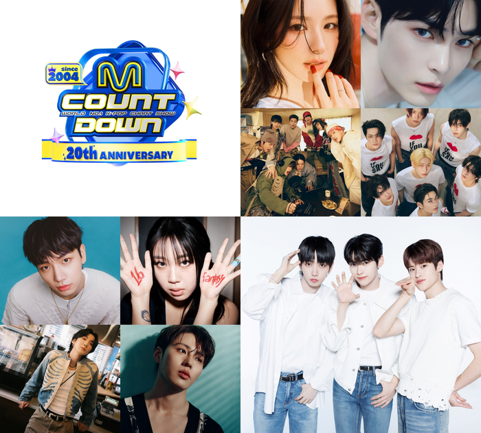 Mnet 'M Countdown' Celebrates 20th Anniversary with Star-Studded ...